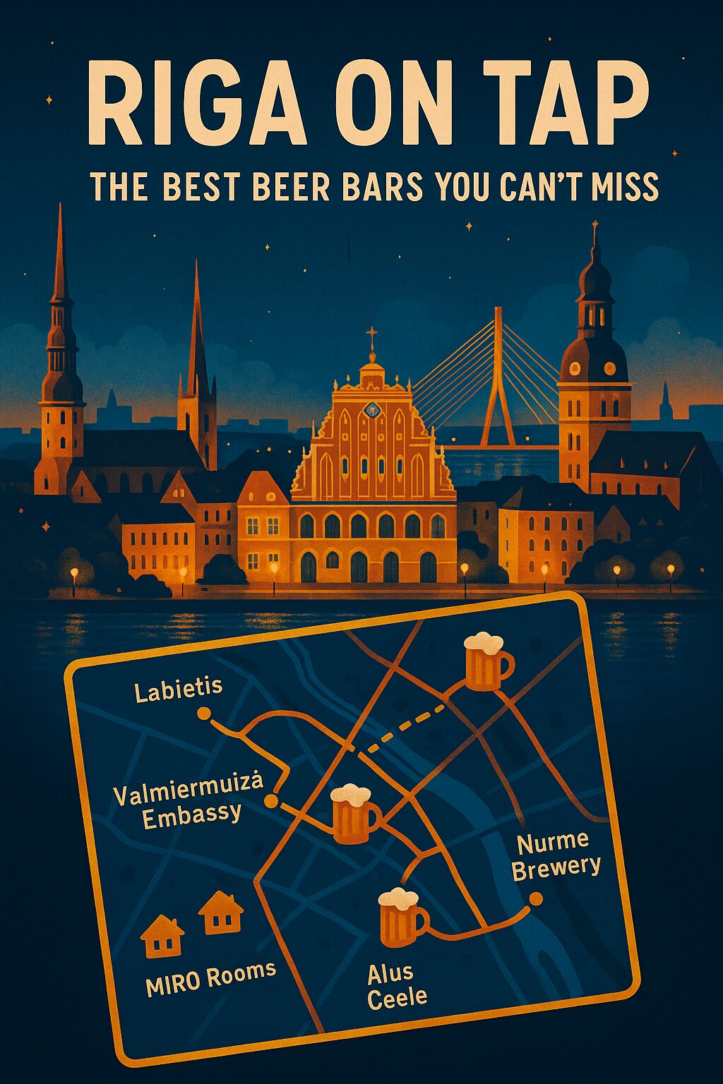 🍺 Riga on Tap: The Ultimate Guide to the Best Beer Bars in Riga | MIRO ...